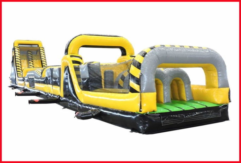 105′ Long Toxic Inflatables Obstacle Course - NyInflatables